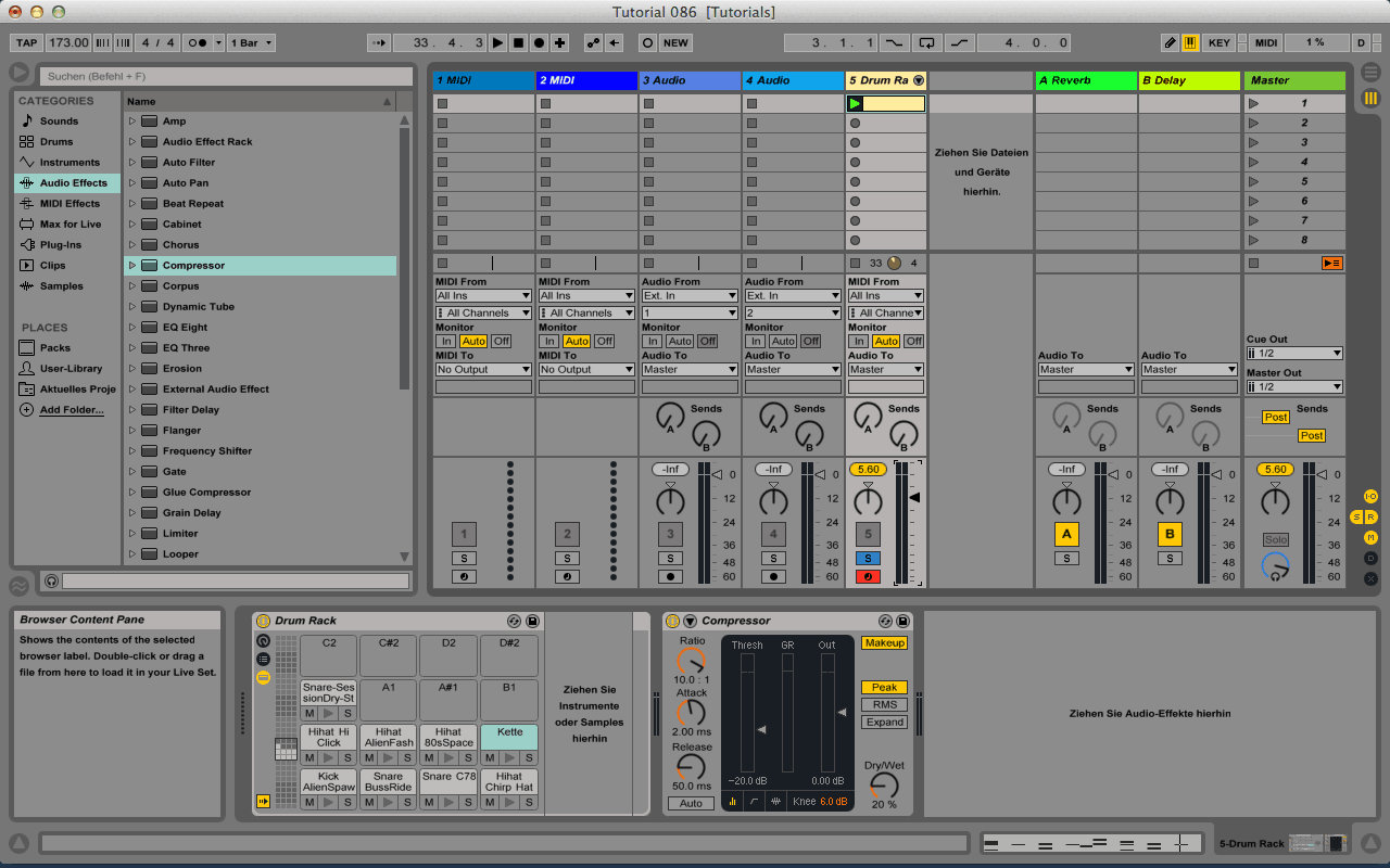 SOS Tutorial 086 Ableton Live - Parallel Compression - School Of Sound