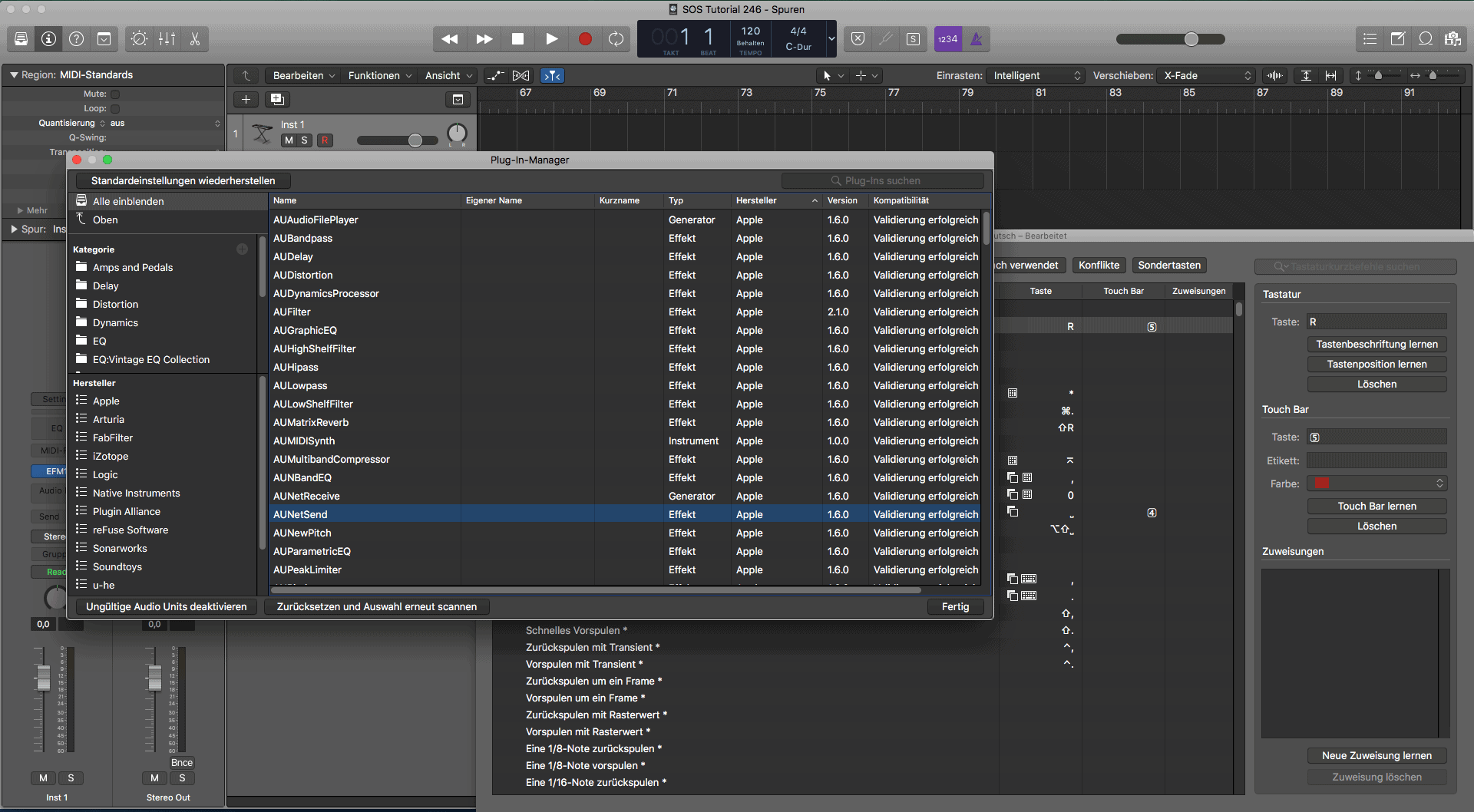 SOS Tutorial 246 Logic Pro X - Workflow Verbessern - School Of Sound