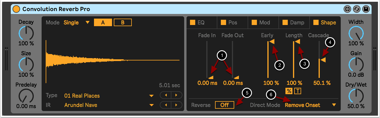 SOS Tutorial 260 Ableton Live - Convolution Reverb Advanced Features ...