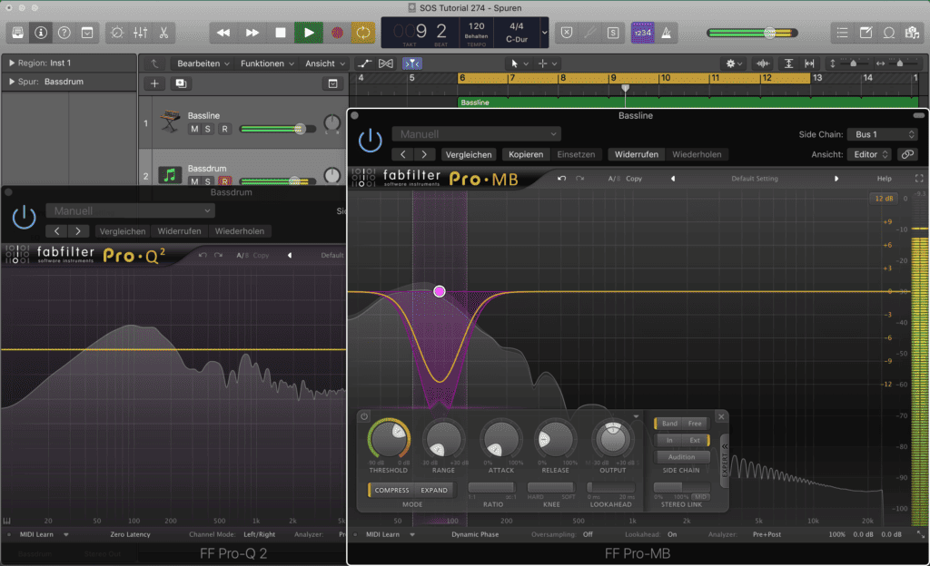 SOS Tutorial 274 - Bass und Kick: Mehr Klarheit im Mix mit FabFilter ...